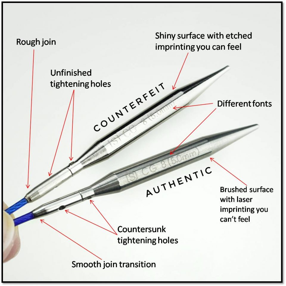 Counterfeits | ChiaoGoo
